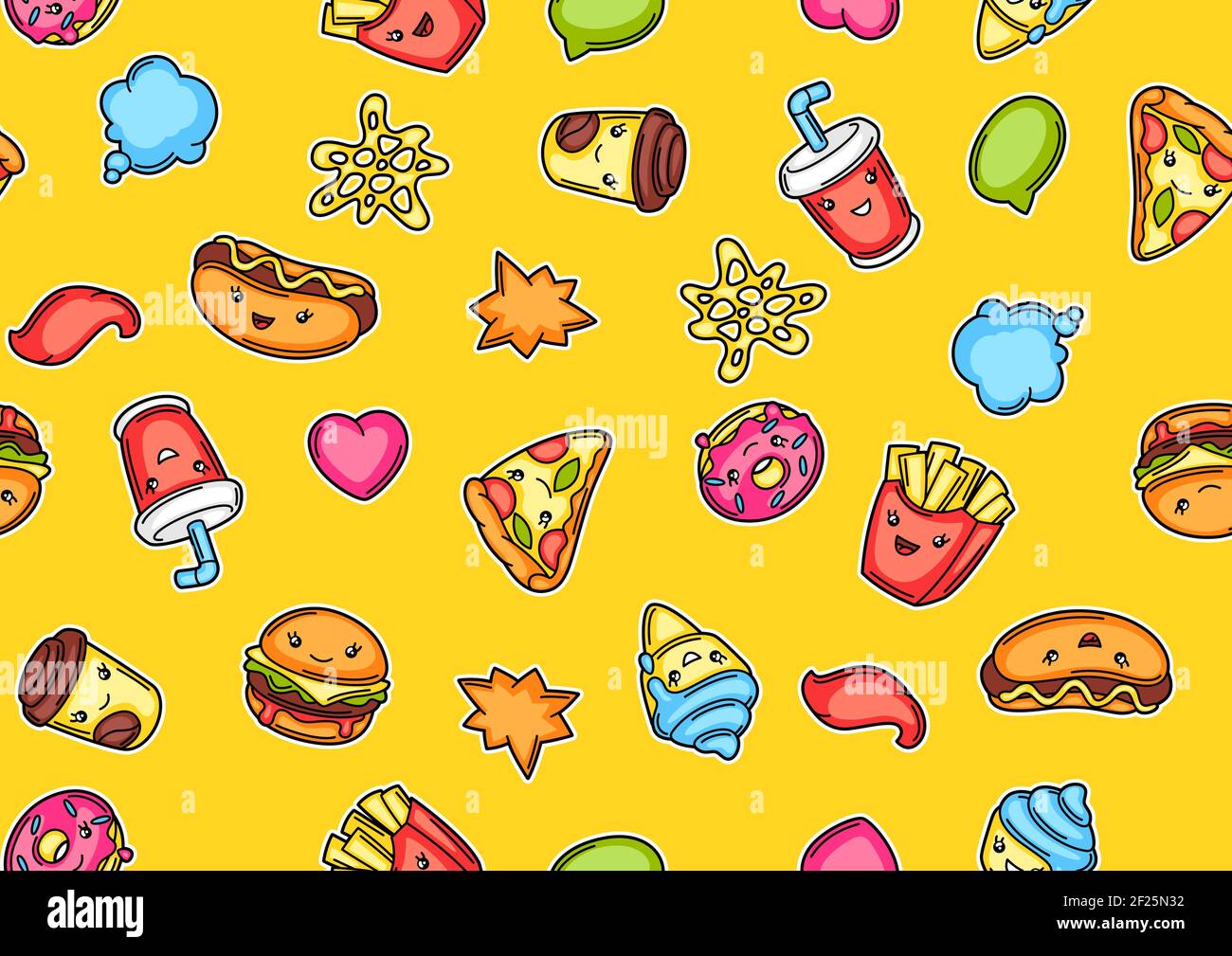 Cute Cartoon Food Wallpapers