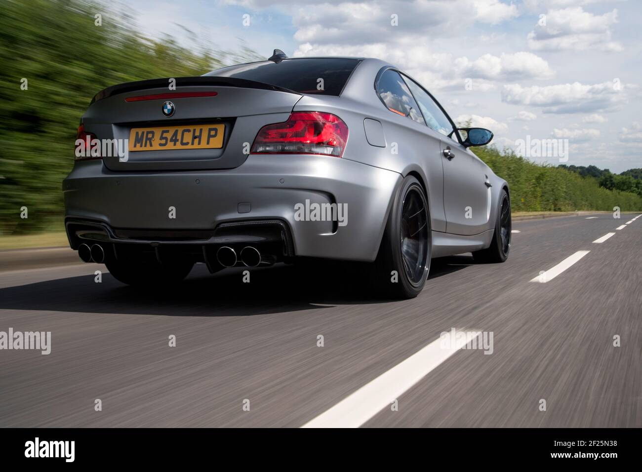 BMW M135i compact rear wheel drive performance car with modifications ...