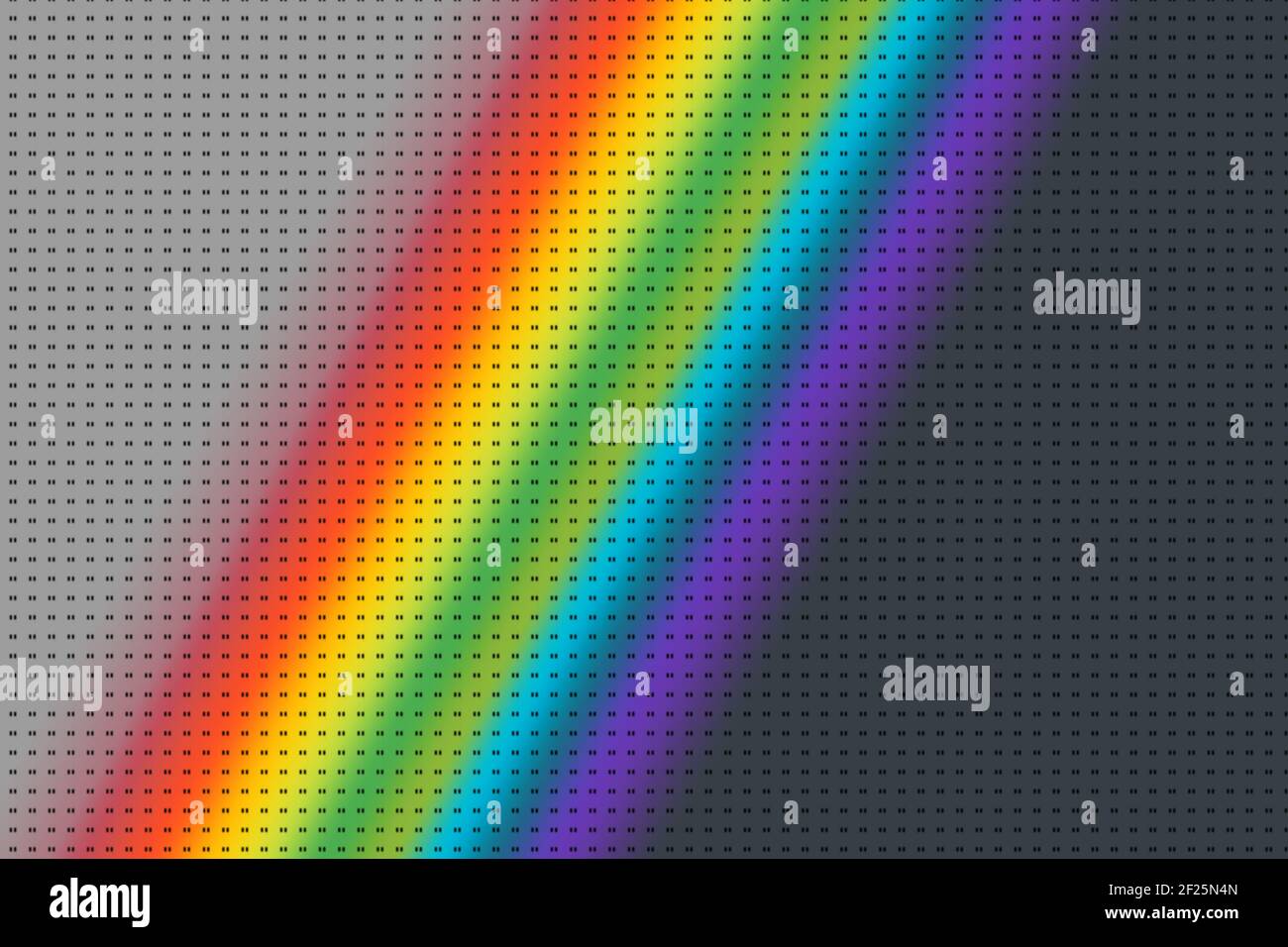 An illustration of a rainbow with a gray overlay on it for backgrounds ...