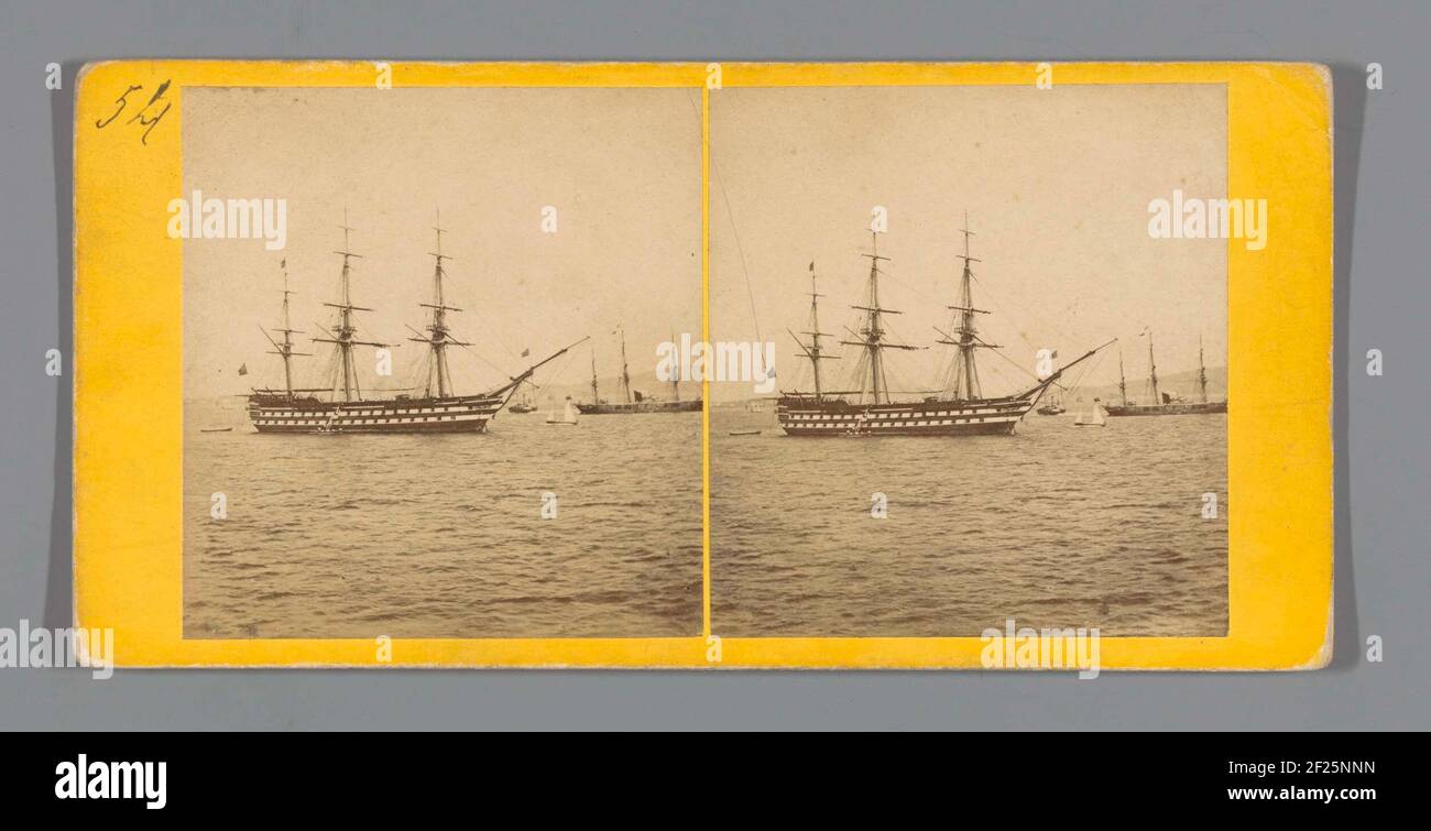 Ships, including the HMS Edgar, at sea Stock Photo - Alamy