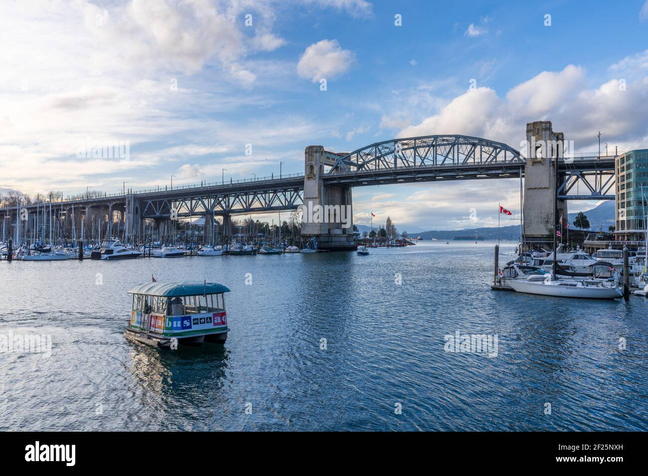 Aquabus Ferries, Hornby Street Ferry Dock. VANCOUVER, CANADA Stock ...