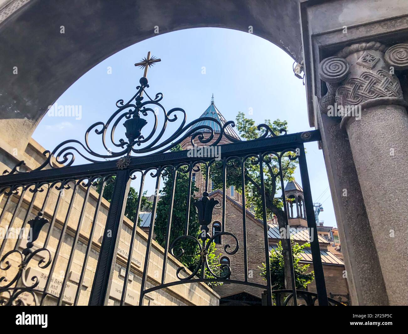 Church entrance gate hi-res stock photography and images - Alamy