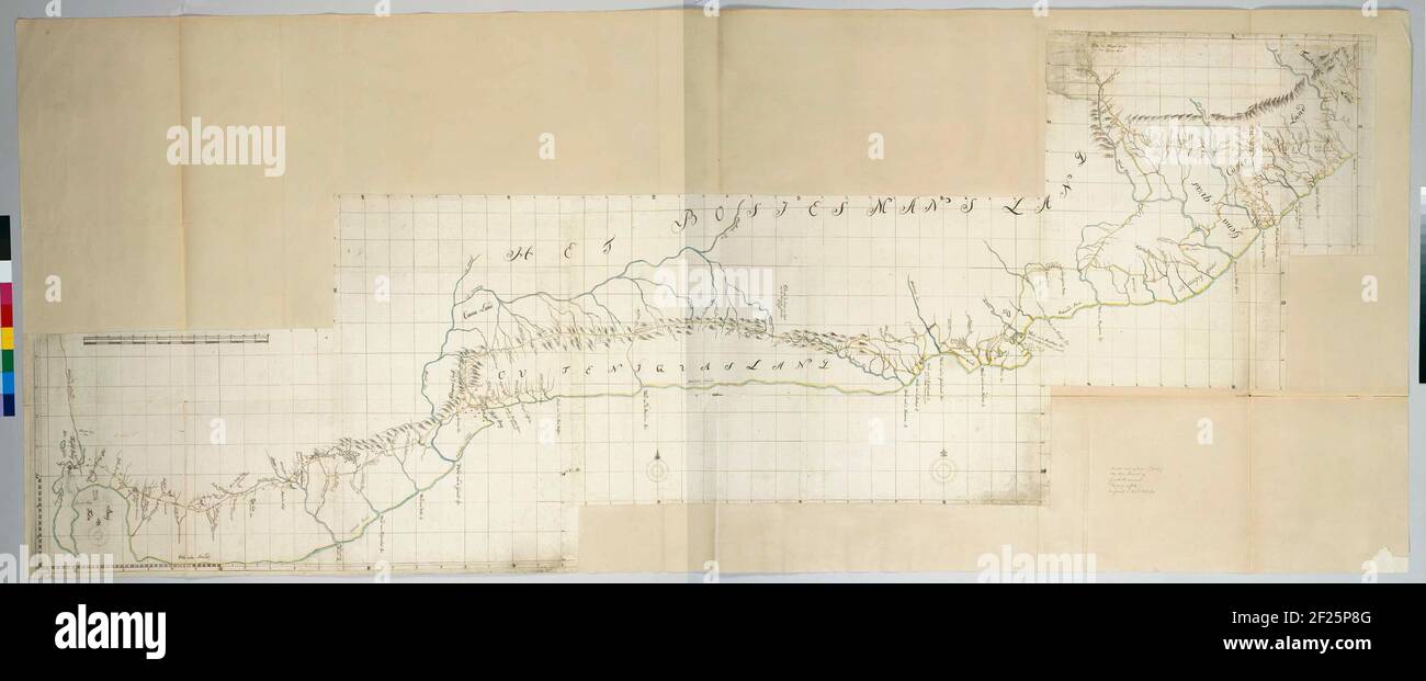 Map of the South Coast of the Cape From Table Bay to the Great Kei ...