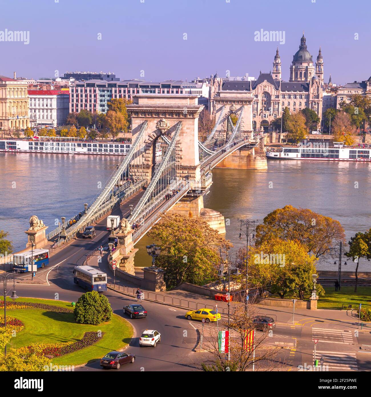 Budapest, Hungary panorama with Danube River Stock Photo - Alamy