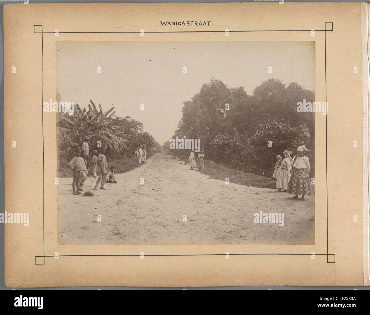 Wanica Street. View in the Wanica Street in Paramaribo Stock Photo - Alamy