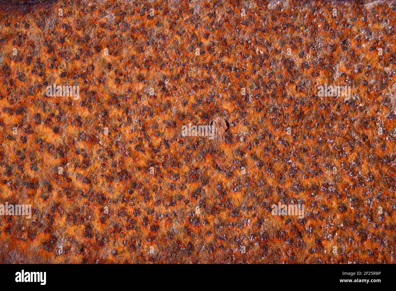 Completely Rusty Metal Plate Background Stock Photo - Alamy