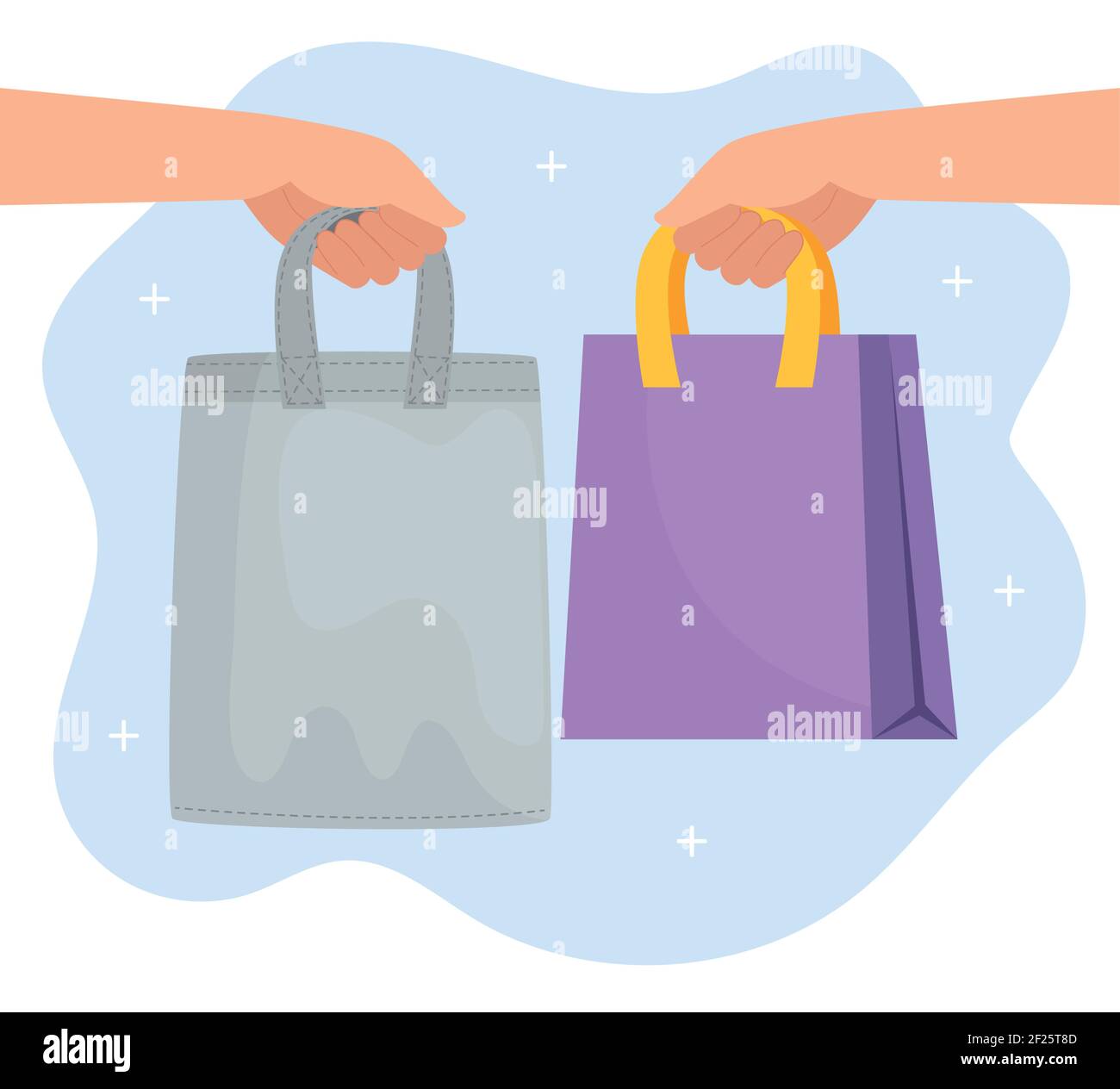 hands lifting bags Stock Vector Image & Art - Alamy