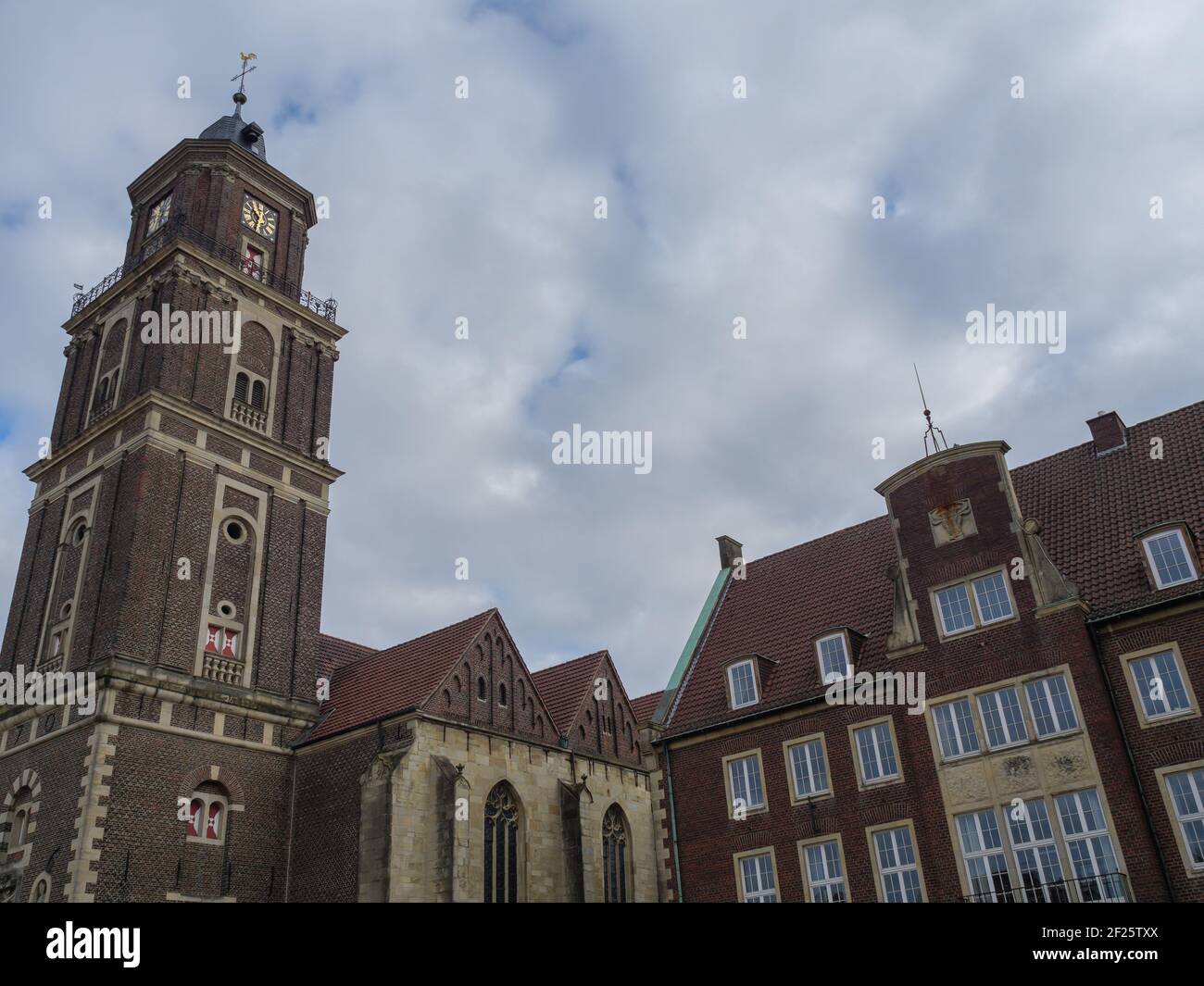 the city of coesfeld in the german westphalia Stock Photo - Alamy