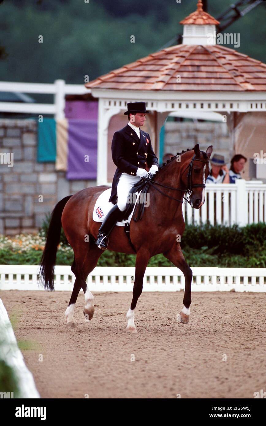 The Olympic Games, Atlanta 1996, Richard Davison (GBR) riding Askari ...
