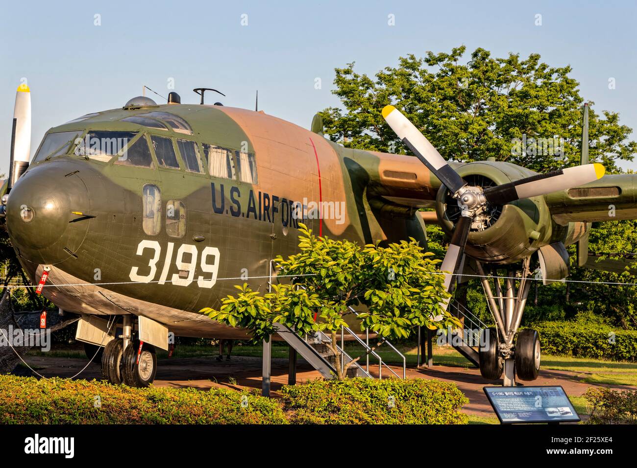 Seoul, South Korea. 27th May, 2017. Fairchild C-119G Flying Boxcar ...