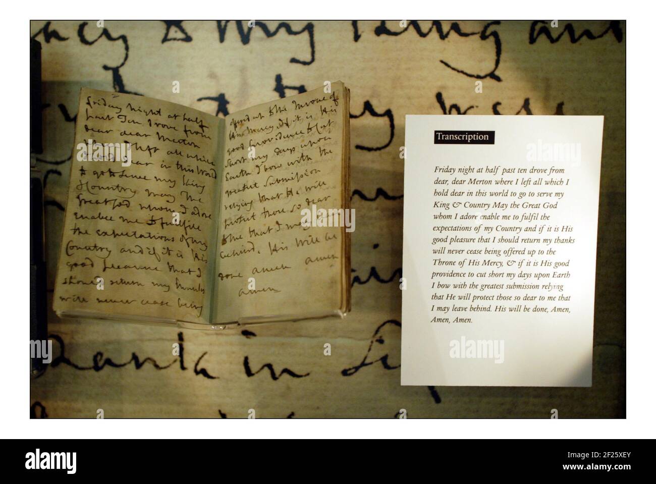 Prof Andrew Lambert with a codicil belonging to Nelson, part of the ...