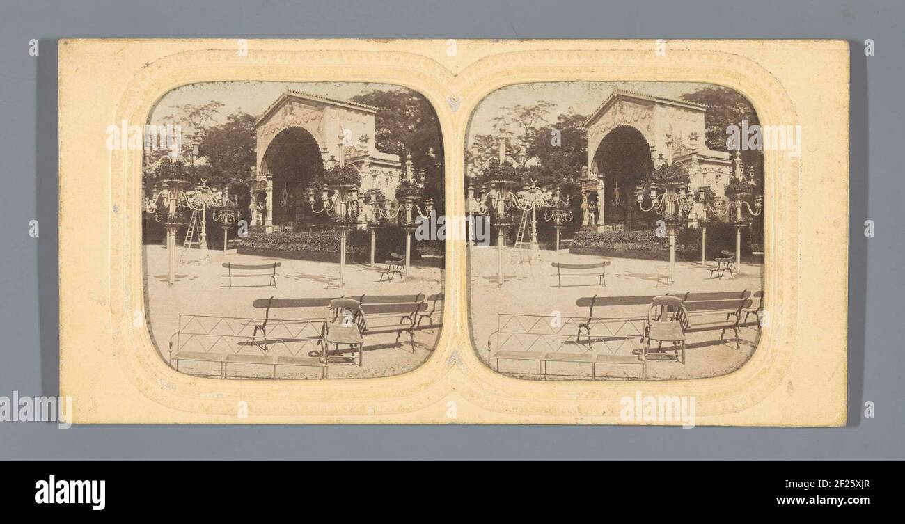 View of Pre Catalon, Paris Stock Photo - Alamy