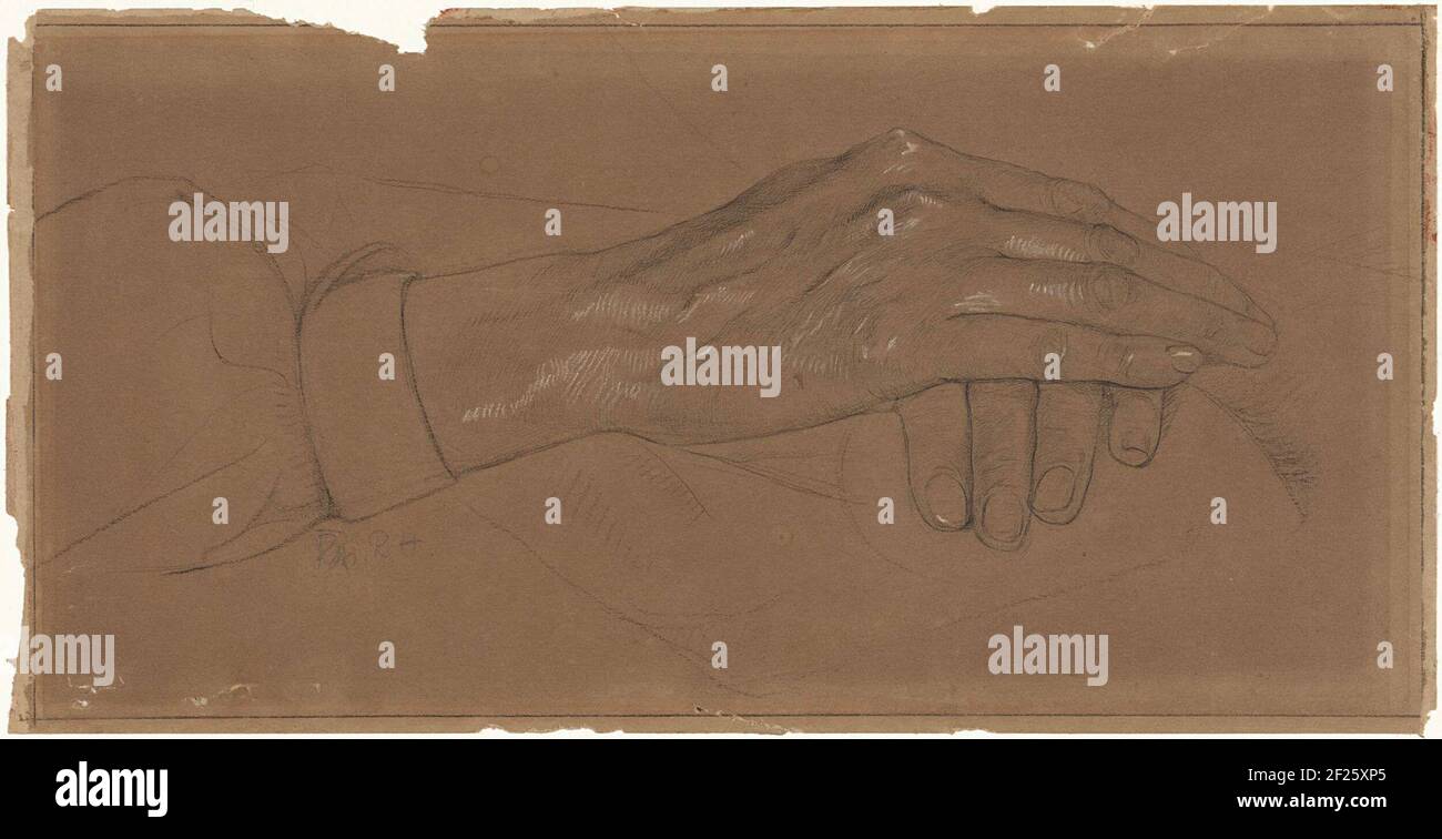 Folded hands Stock Photo - Alamy