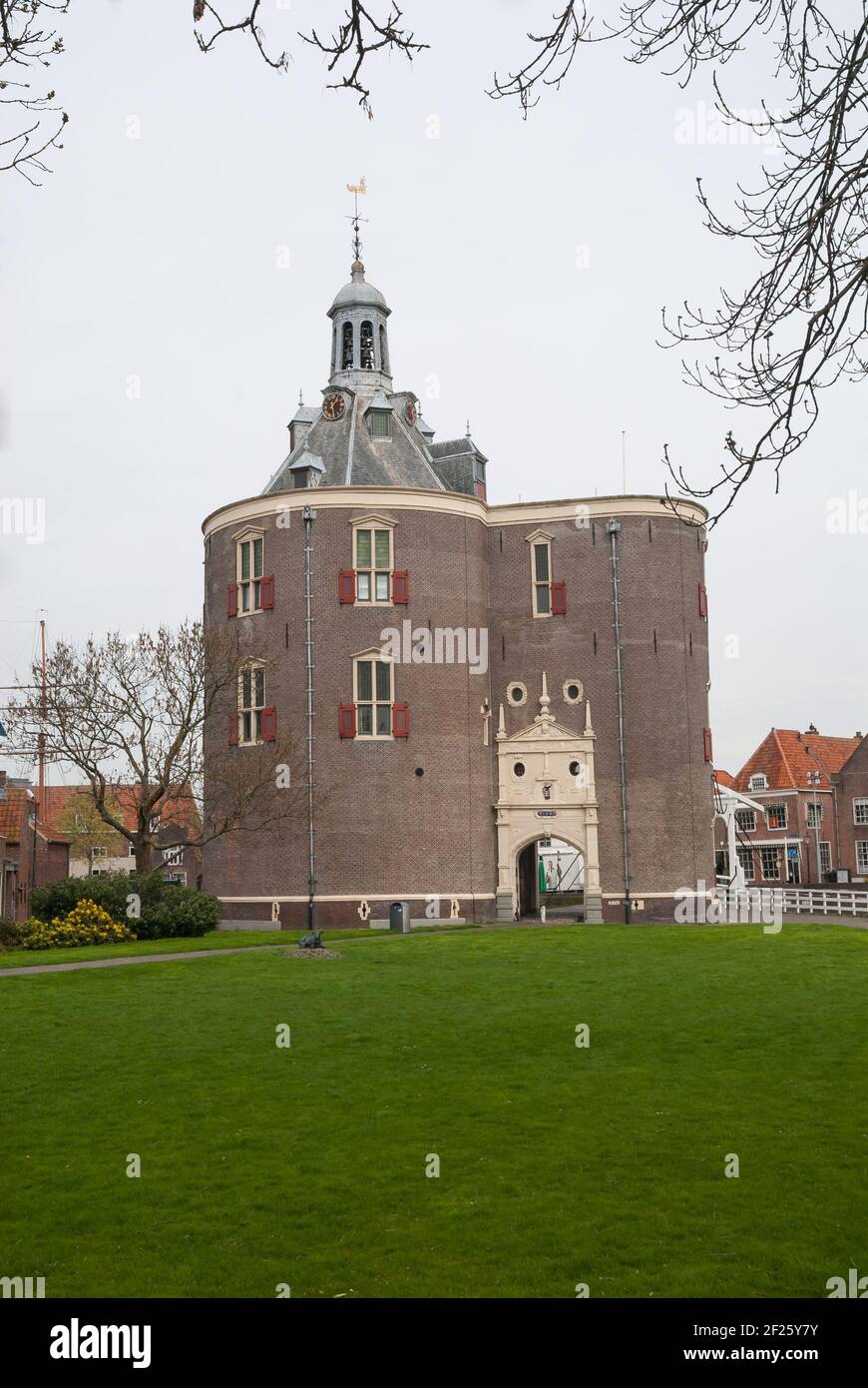 Gate, Enkhuizen, Netherlands Stock Photo - Alamy