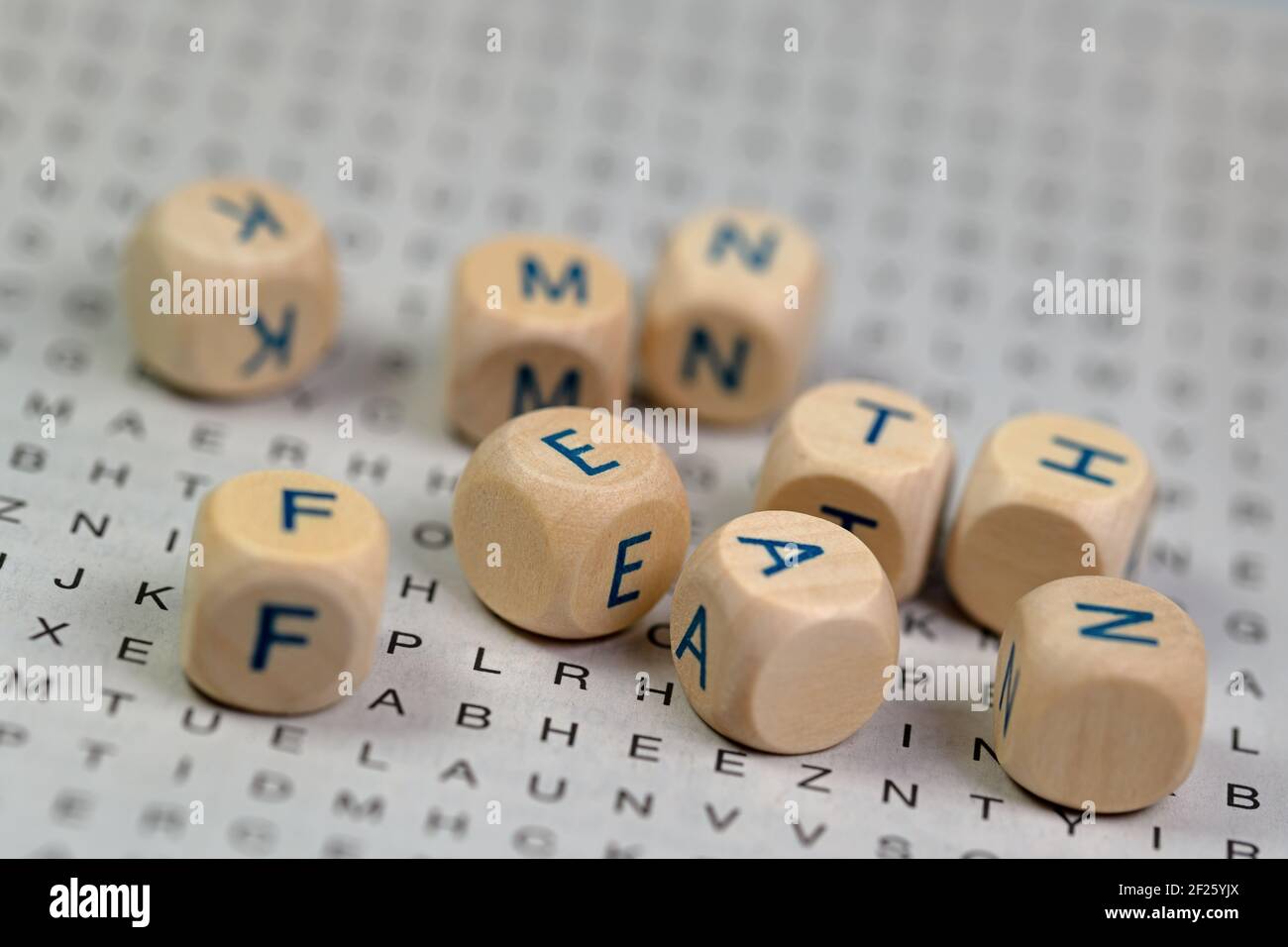 Letter puzzle hi-res stock photography and images - Alamy