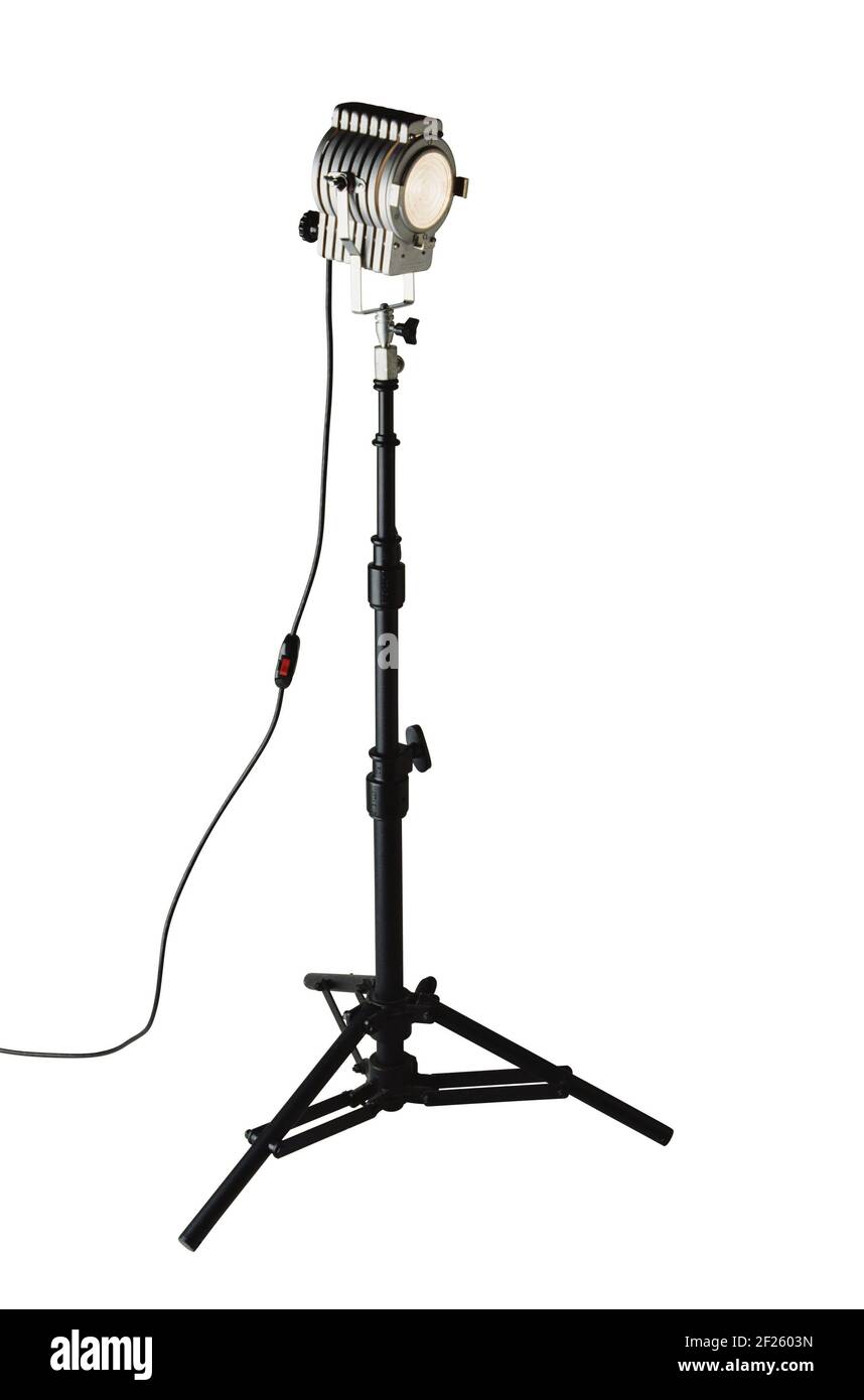 old vintage light isolated on white Stock Photo - Alamy