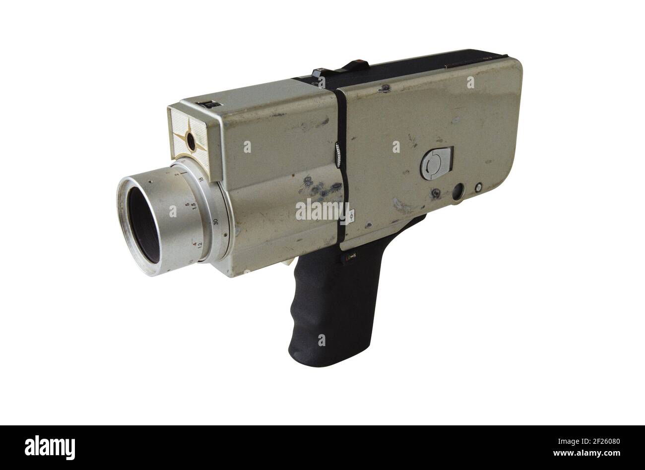 old-fashioned television video camera isolated on white Stock Photo - Alamy