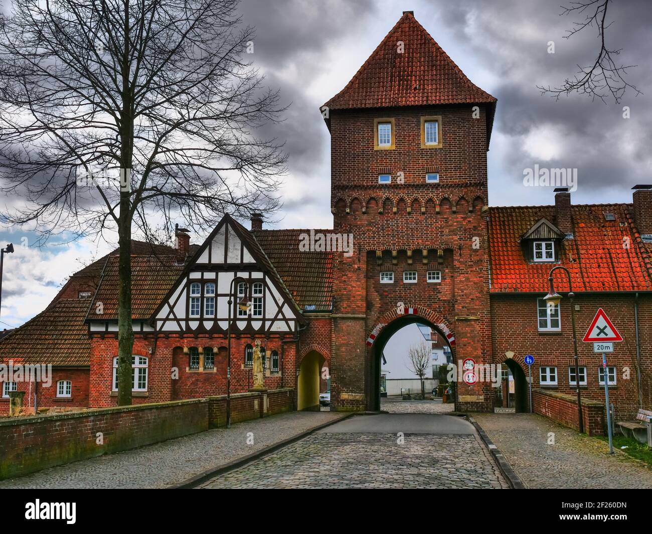the city of coesfeld in the german westphalia Stock Photo - Alamy