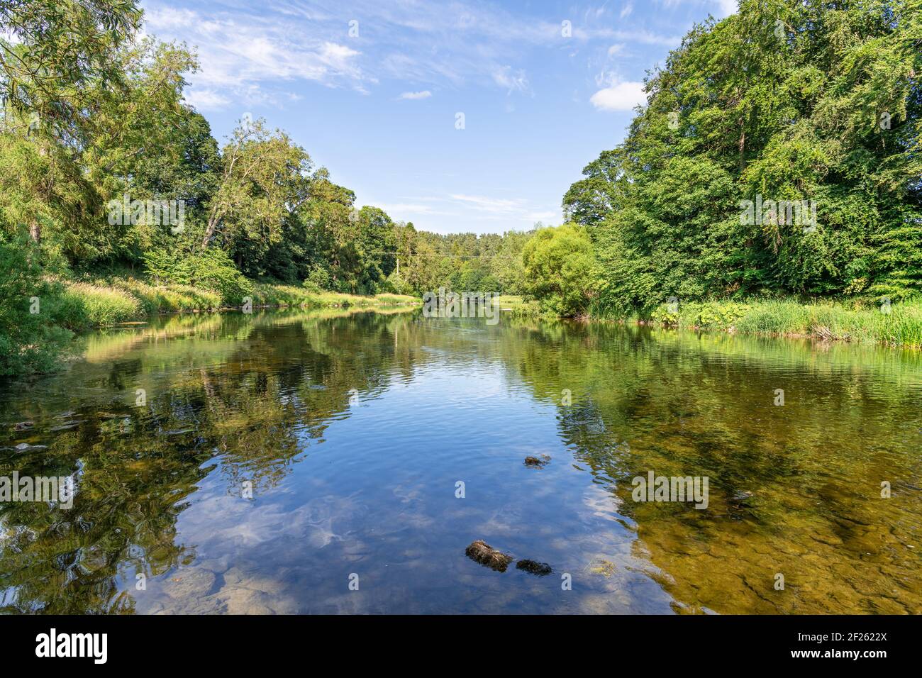 River Teviot, Scottish Borders Stock Photo - Alamy