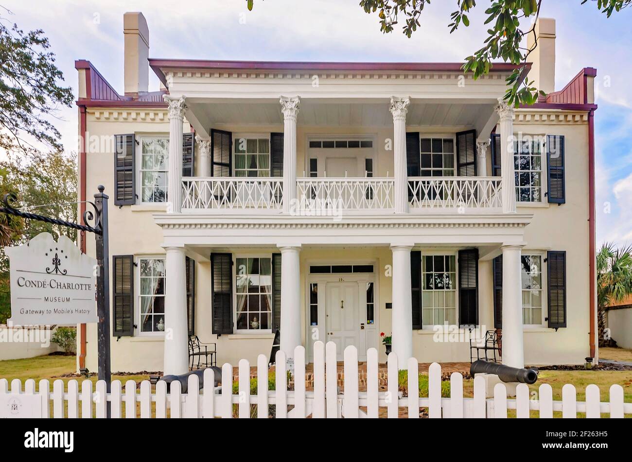The Condé-Charlotte Museum, also known as the Kirkbride House, is ...