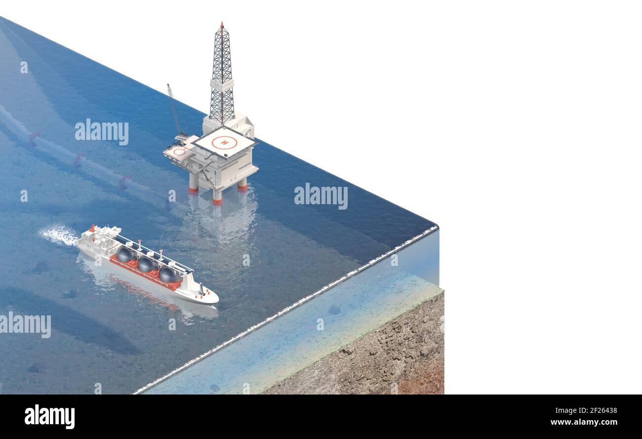 Offshore platform close up hi-res stock photography and images - Alamy
