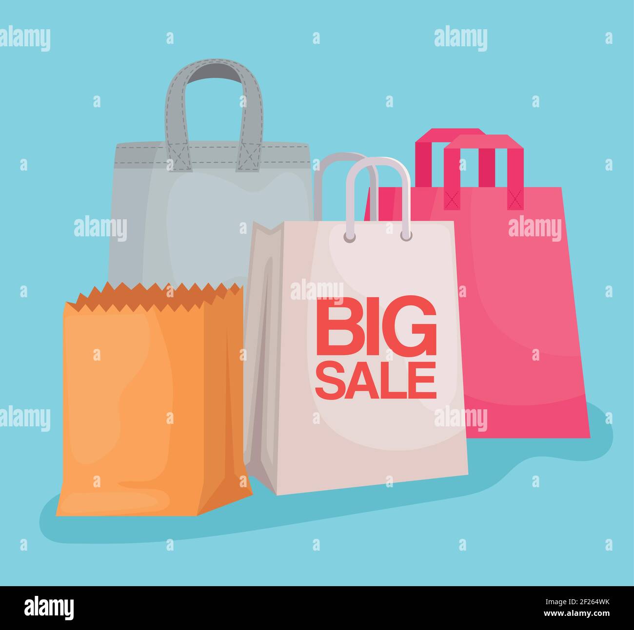 Four packets Stock Vector Images - Alamy