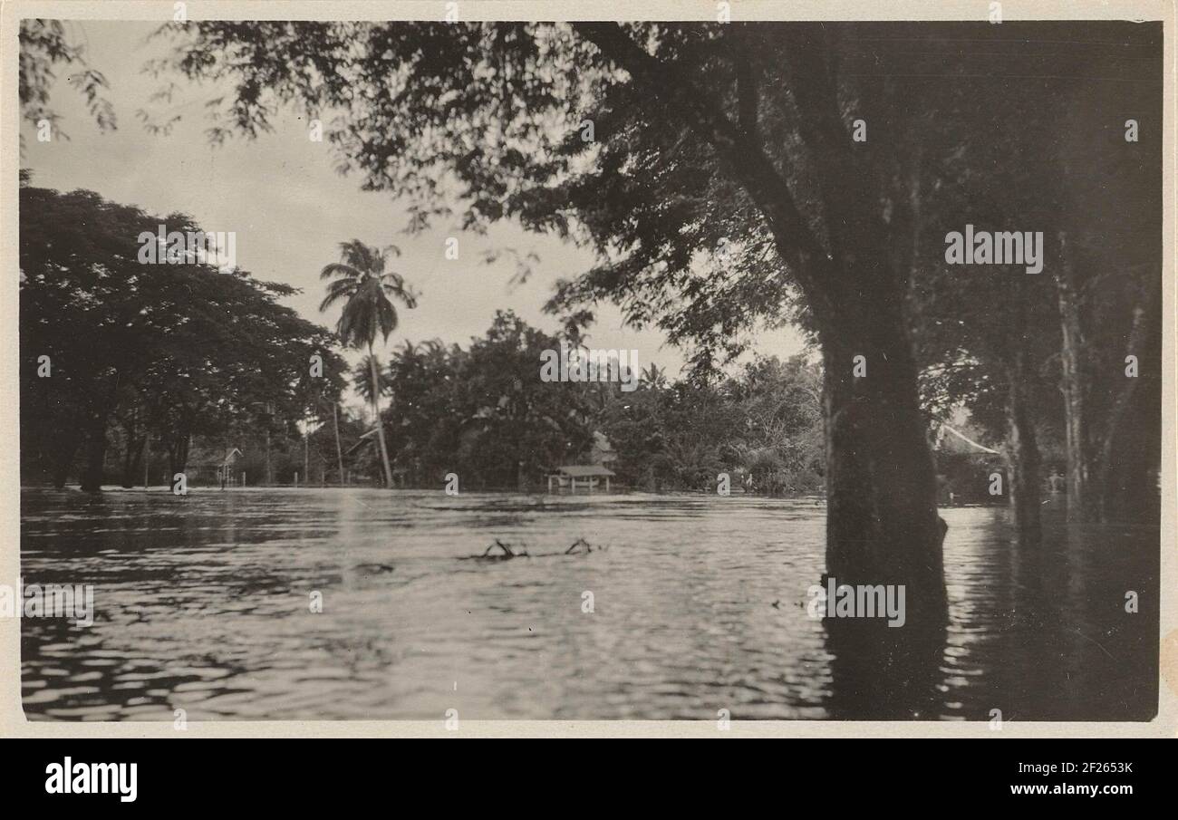 Underwater street walked in Singkawang Stock Photo - Alamy