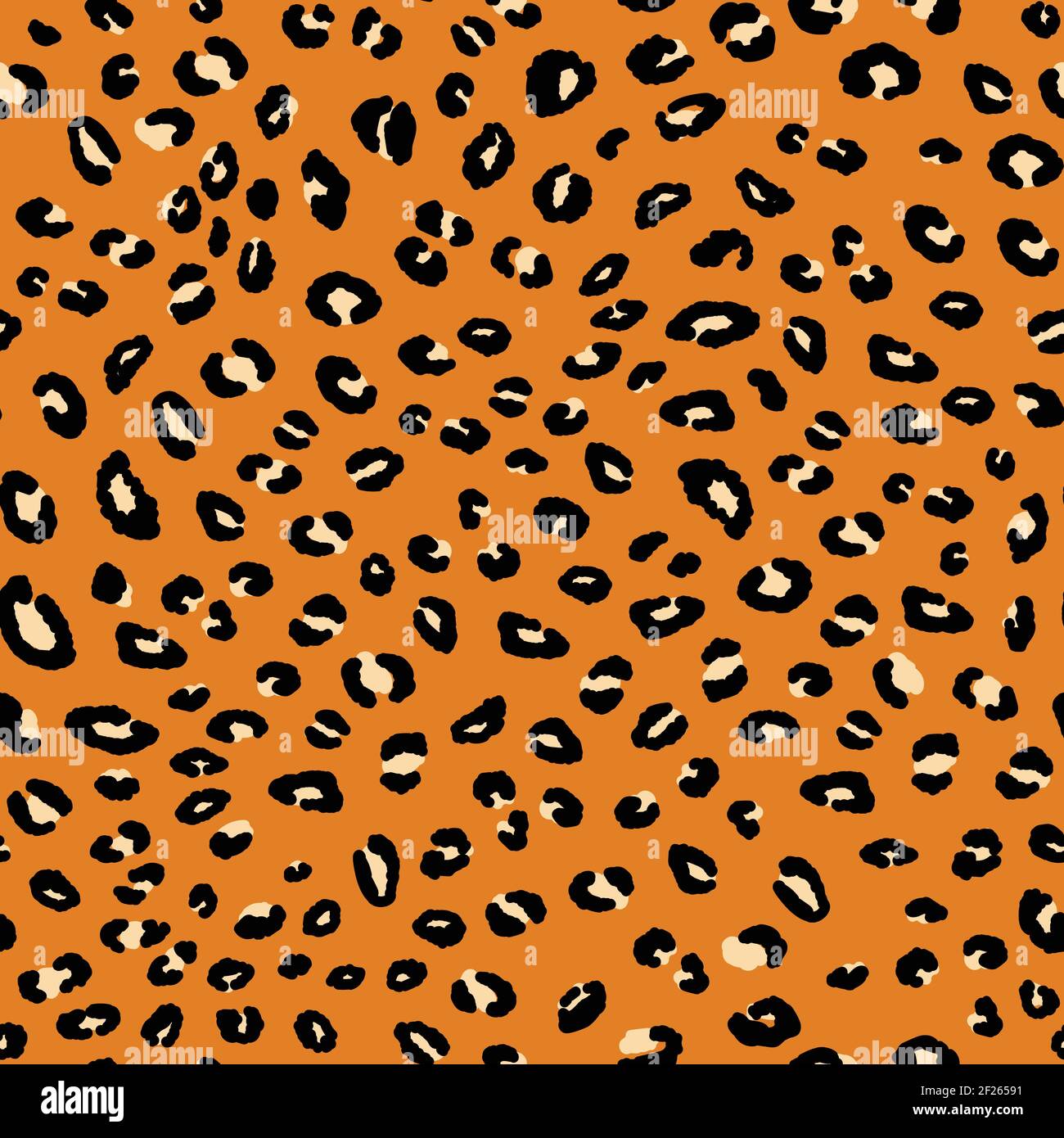 Abstract modern leopard seamless pattern. Animals trendy background ...