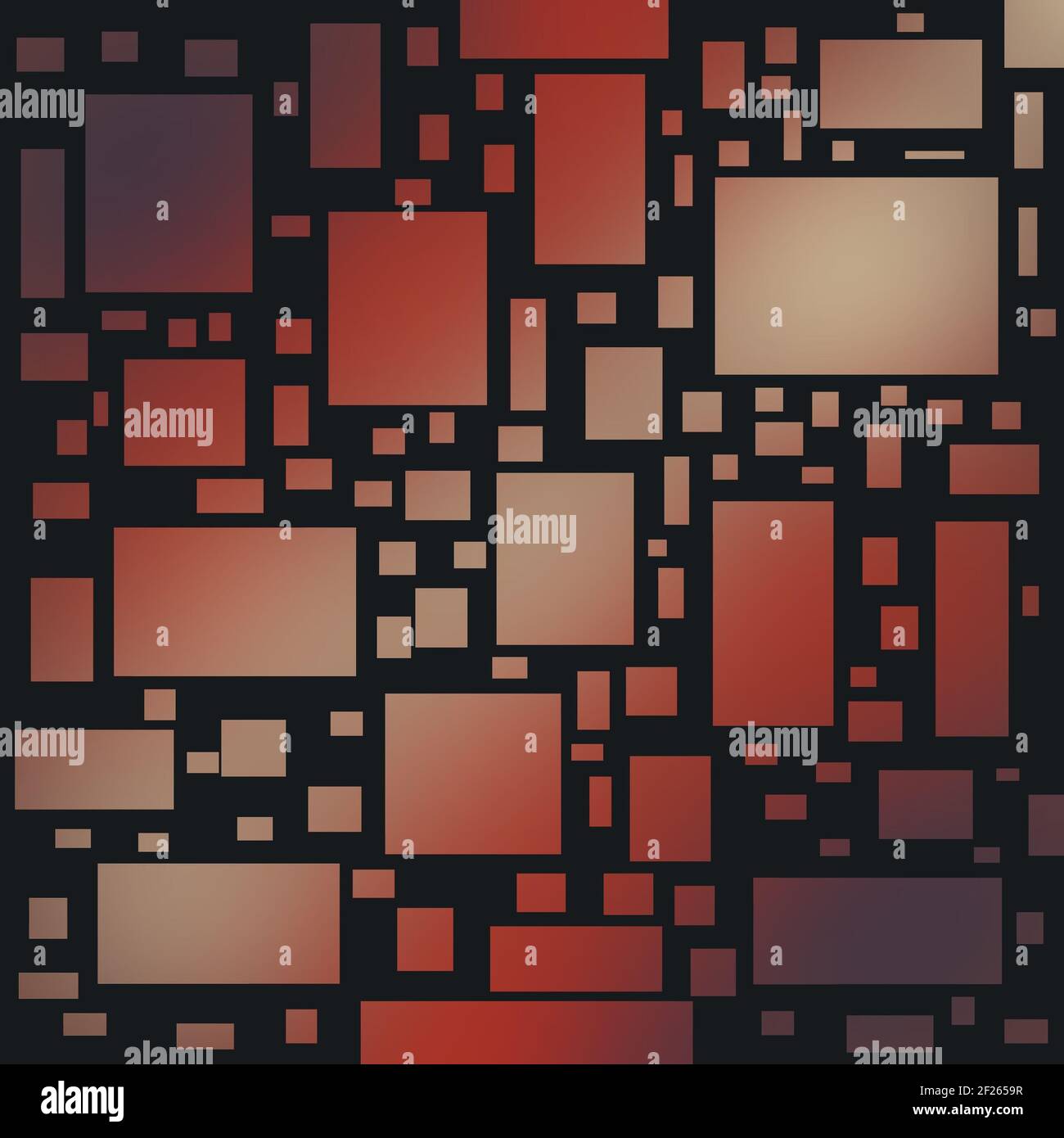 A seamless wallpaper background with square and rectangular shapes ...