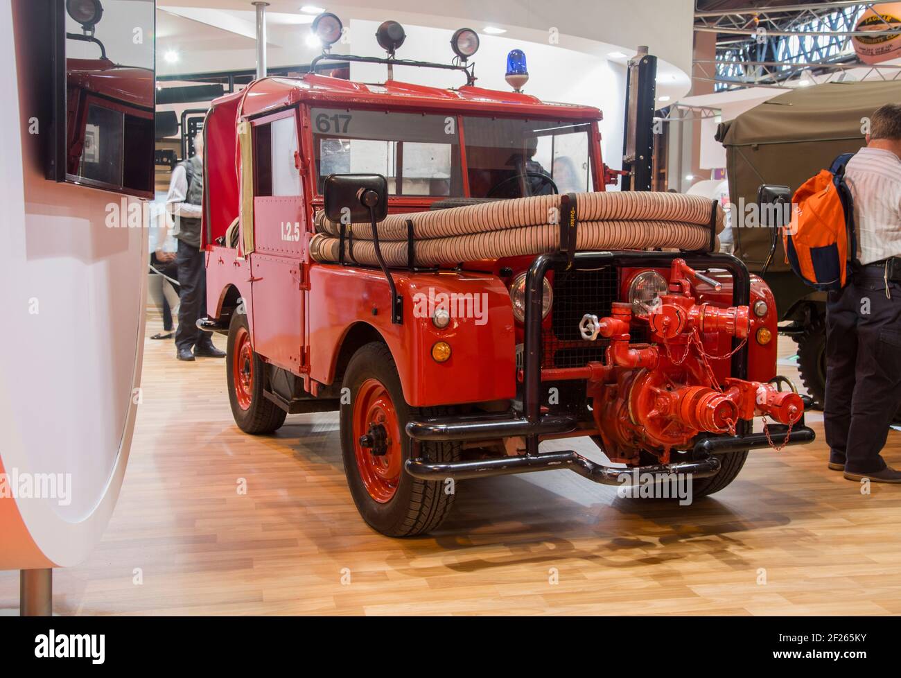 Series 1 Land Rover Fire Engine - Cars on show at the NEC Classic Car ...