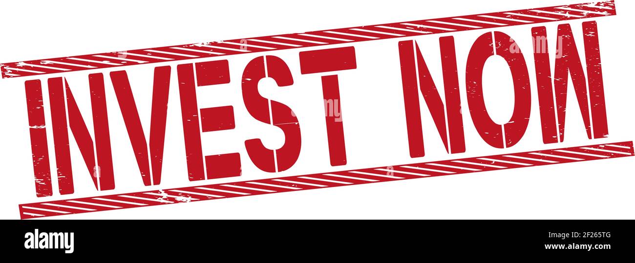 Invest stamp Stock Vector Images - Alamy