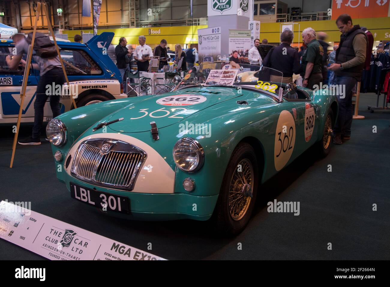 Cars on show at the NEC Classic Car Show, UK Stock Photo - Alamy