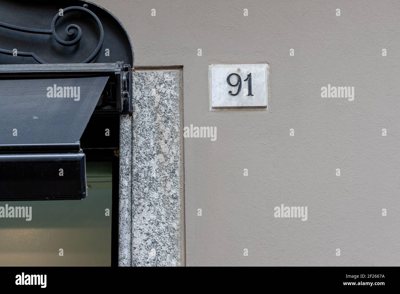 Plate number 91 hi-res stock photography and images - Alamy