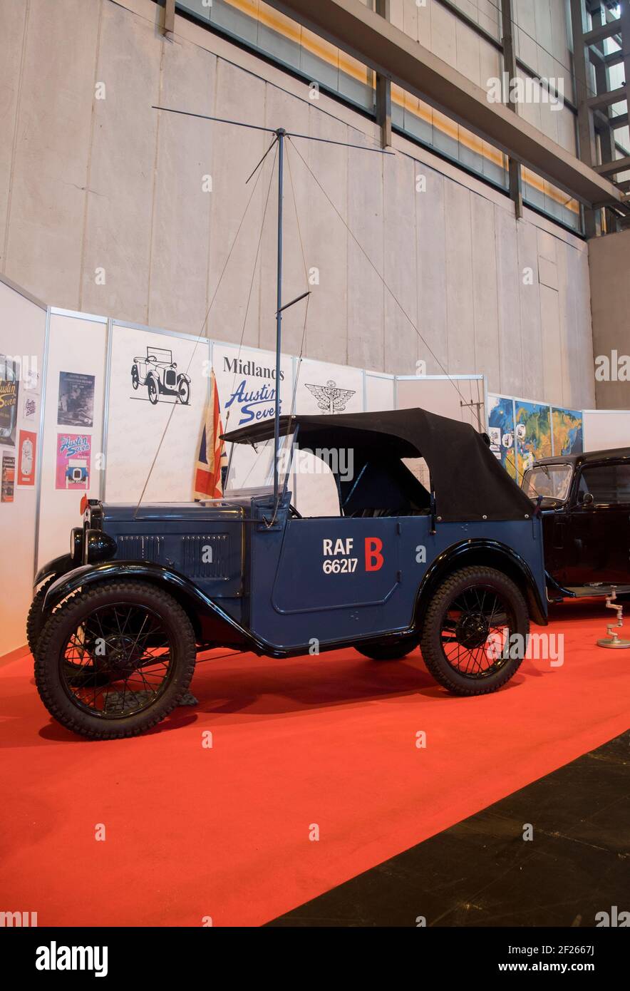 Austin 7 - Cars on show at the NEC Classic Car Show, UK Stock Photo - Alamy