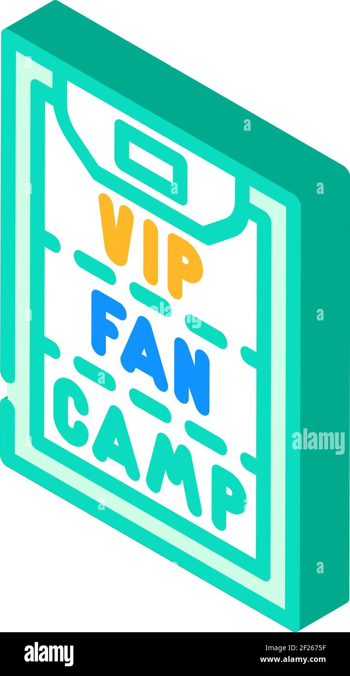 zone distribution in front of stage isometric icon vector illustration ...