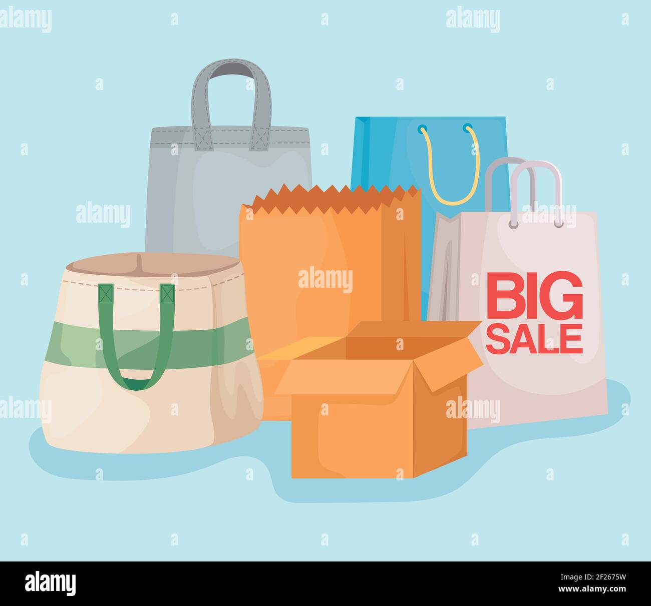 Boxes packs packets Stock Vector Images - Alamy