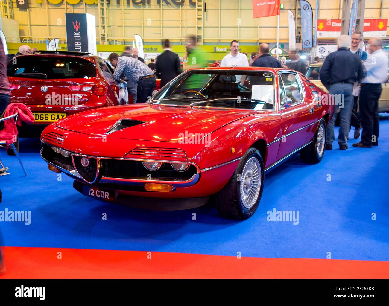 Alfa Montreal - Romeo Cars on show at the NEC Classic Car Show, UK ...