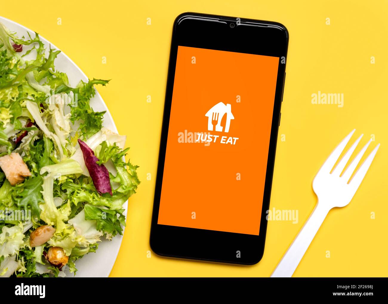 Just salad hi-res stock photography and images - Alamy