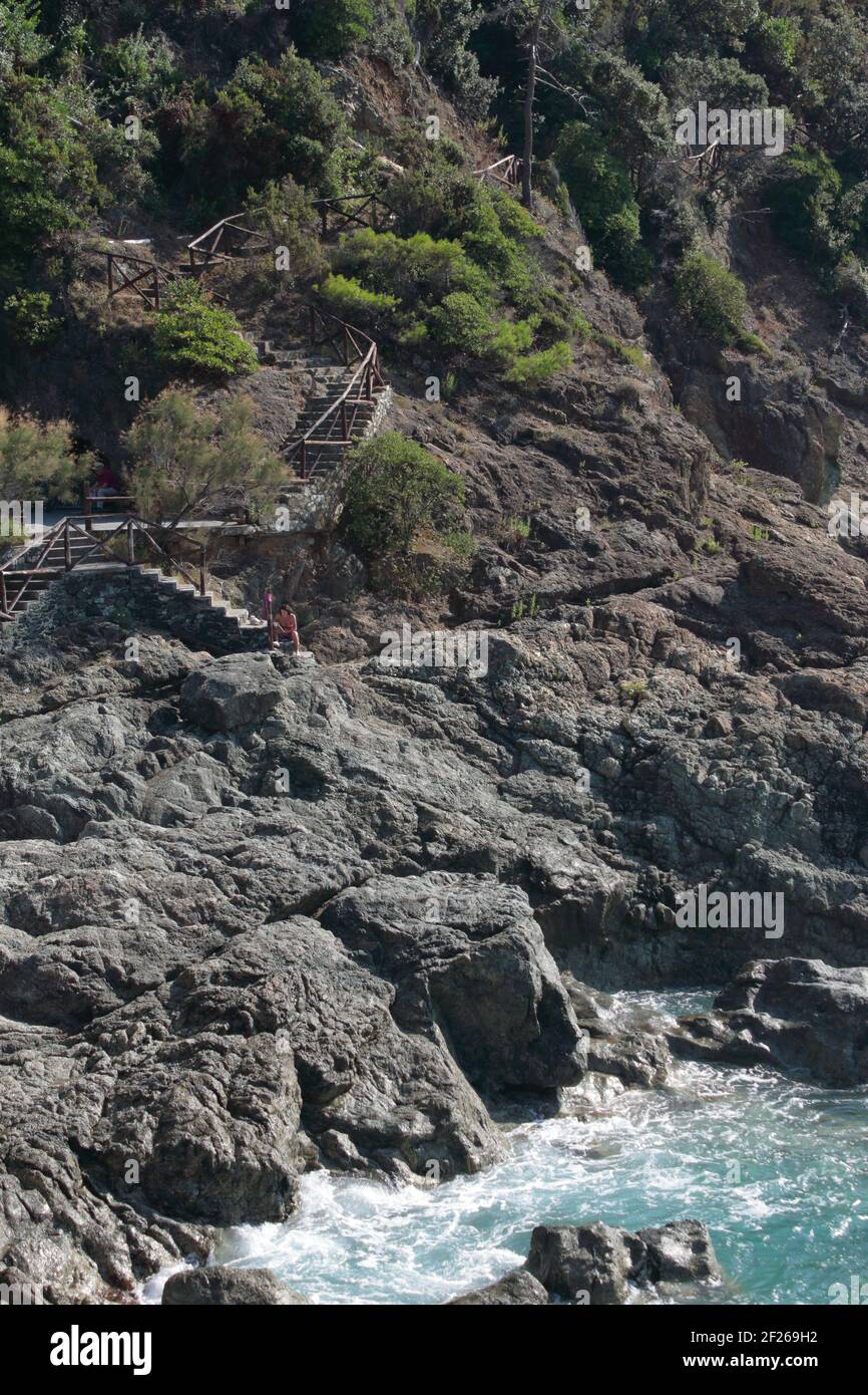 Cliff pathway hi-res stock photography and images - Alamy