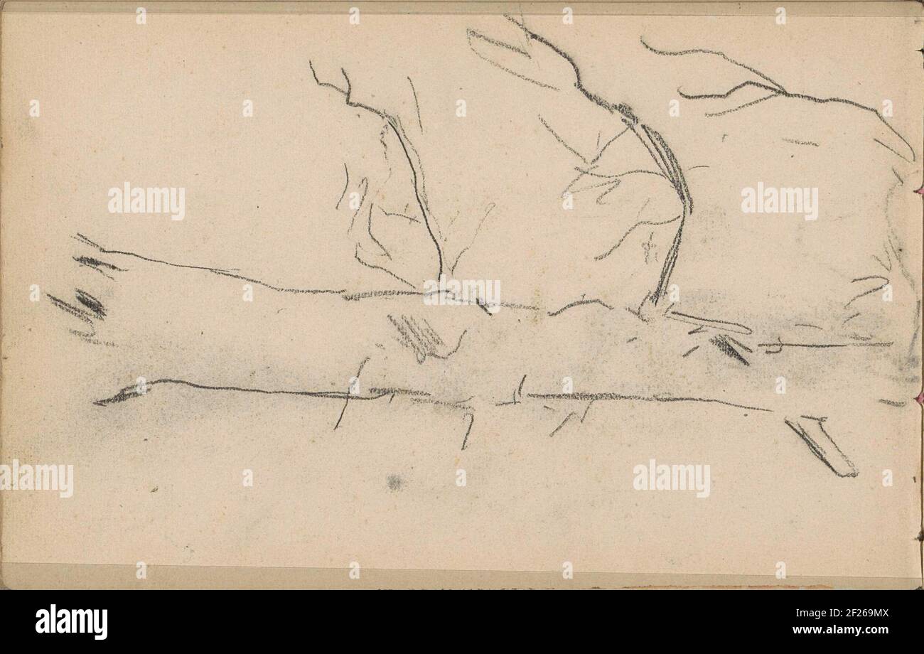 Boom.Leaf 12 Verso from a sketchbook with 38 sheets meant during the ...