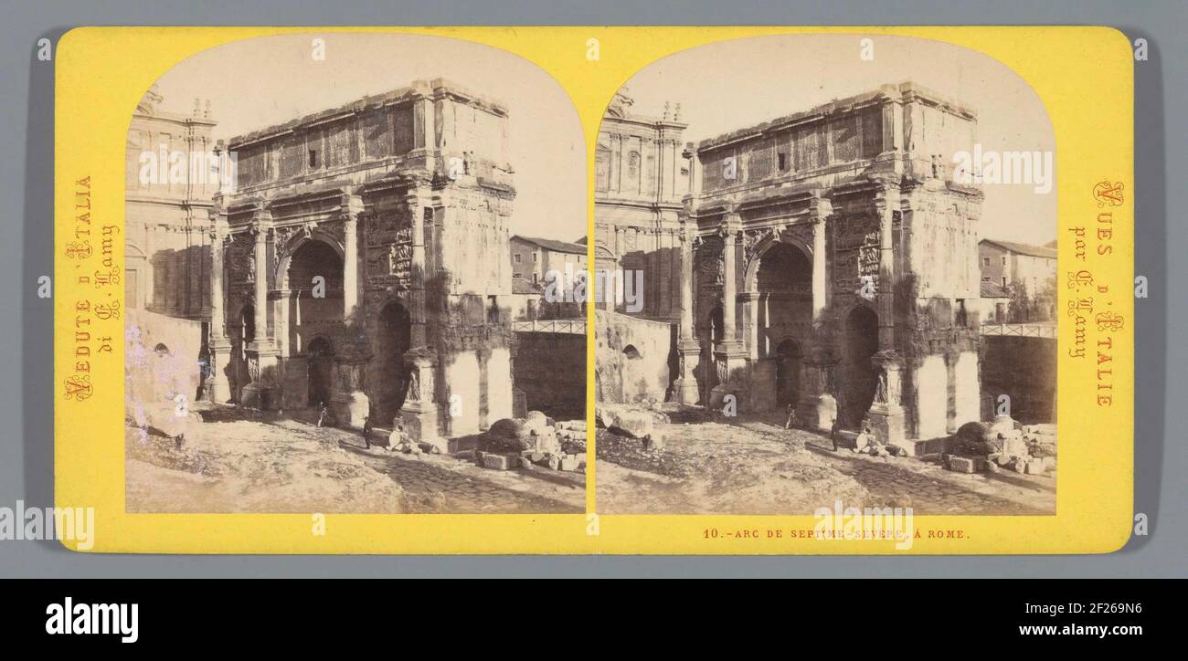 Arch of septime severus hi-res stock photography and images - Alamy