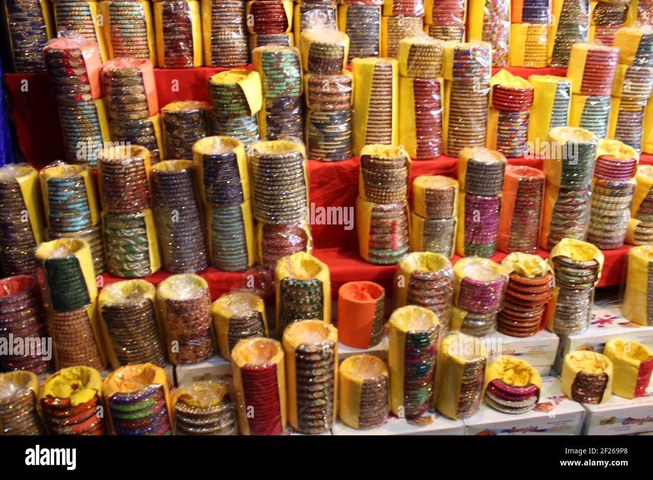 Colorful bangles closeup hi-res stock photography and images - Alamy