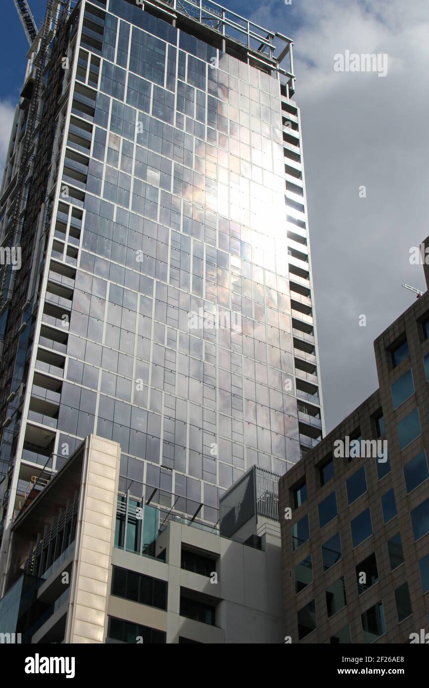 modern glass building in melbourne (australia Stock Photo - Alamy