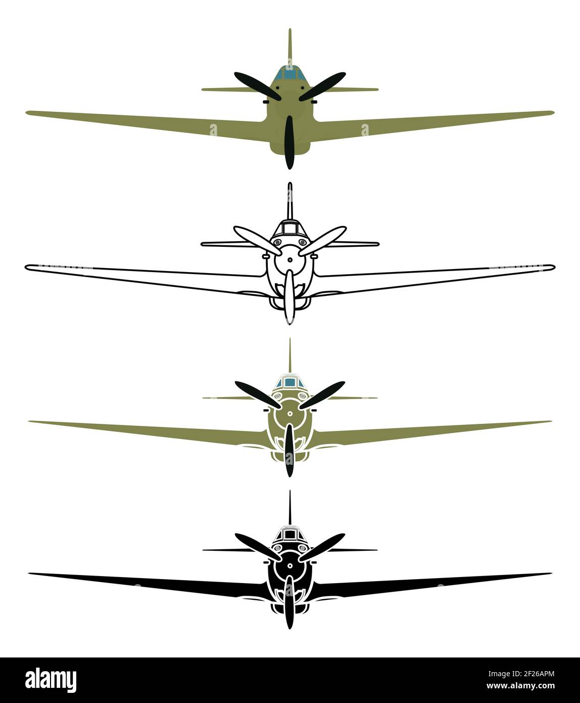 Yak 1 aircraft Cut Out Stock Images & Pictures - Alamy