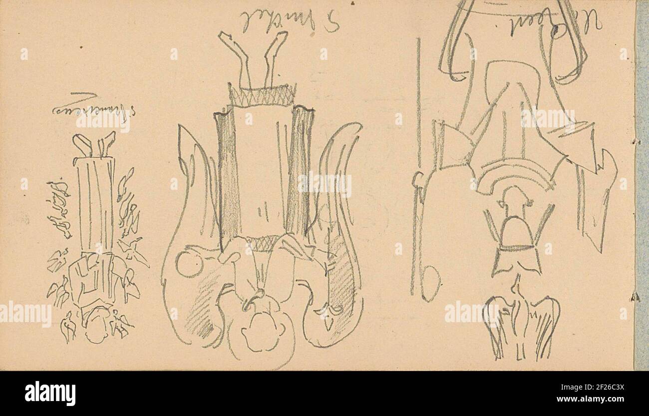 Saint Francis of Assisi, Saint Michael and Holy Spirit.Leaf 37 Verso ...
