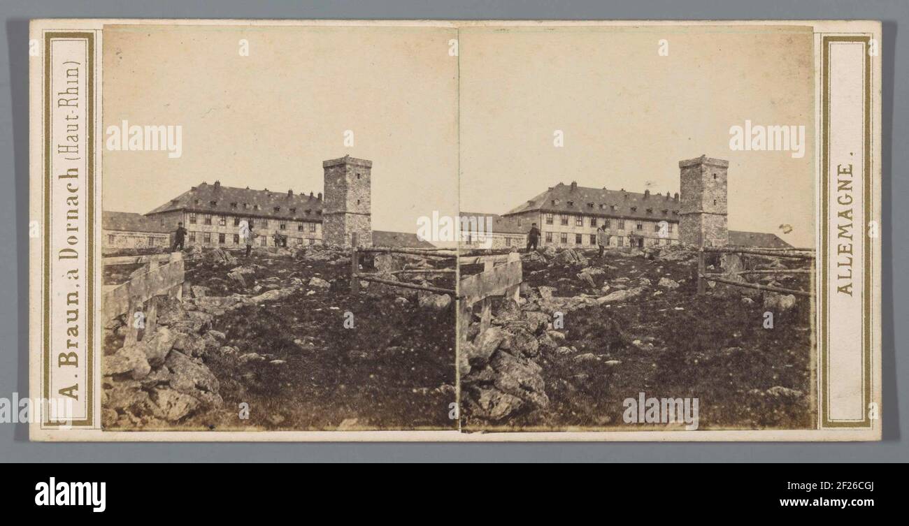 Resin mountains. The Brocken.- The Brockenhaus Stock Photo - Alamy