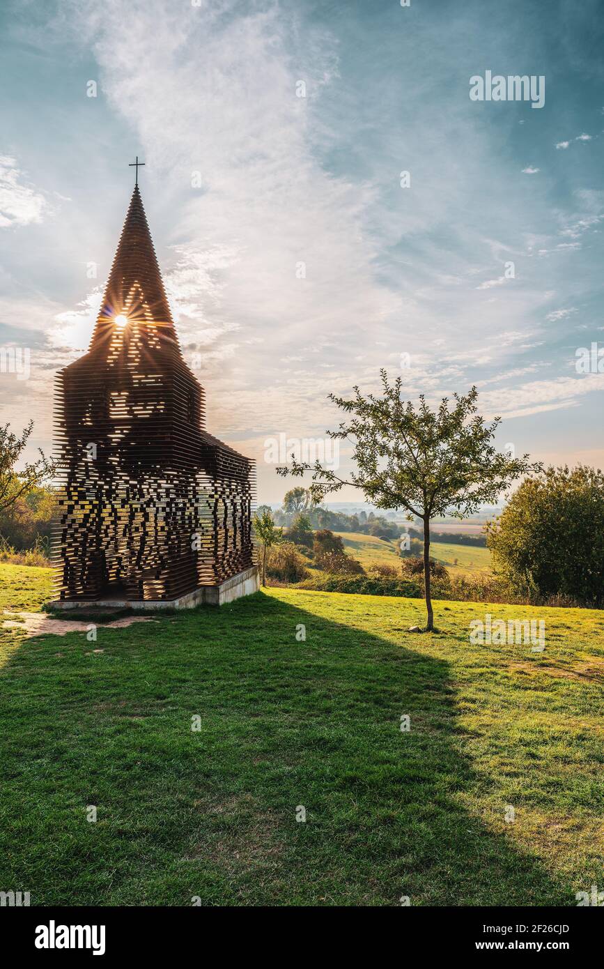 Steel see through church hi-res stock photography and images - Alamy