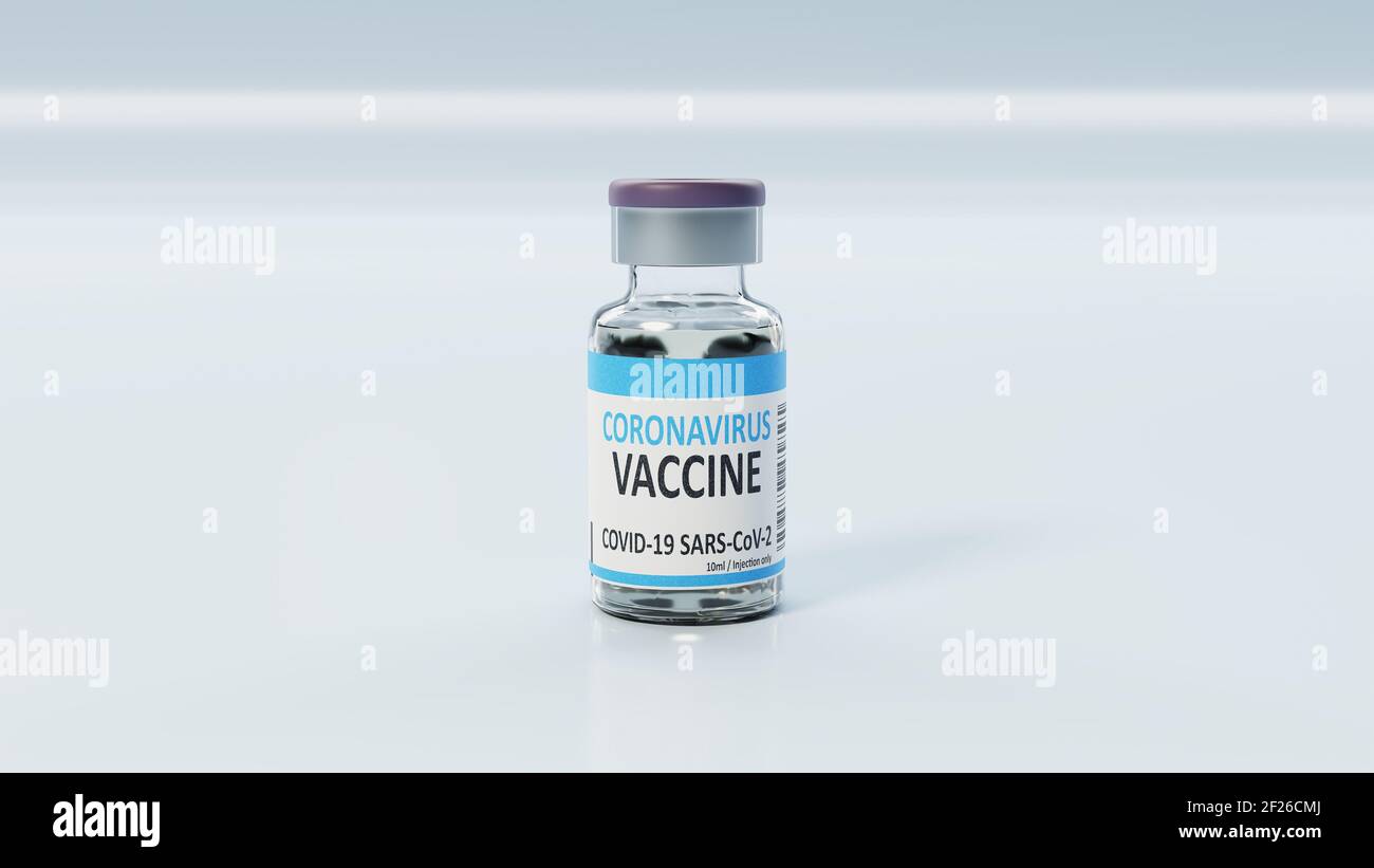 Typical corona vaccination dose Stock Photo - Alamy