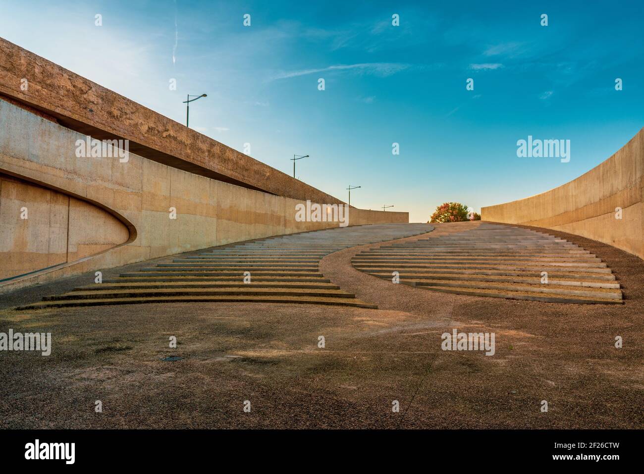 Modern architecture in Belgium. Brug van Vroenhoven Stock Photo - Alamy