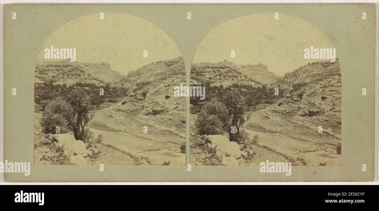 Jerusalem, taken from the south-east, from a little to the left of En ...